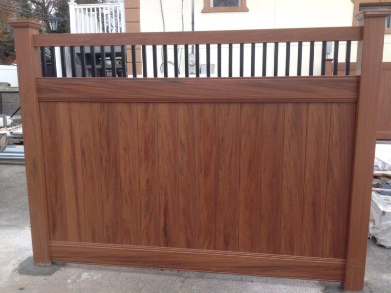 MOCHA WALNUT LUXURY FENCES – Rockland Fence Company